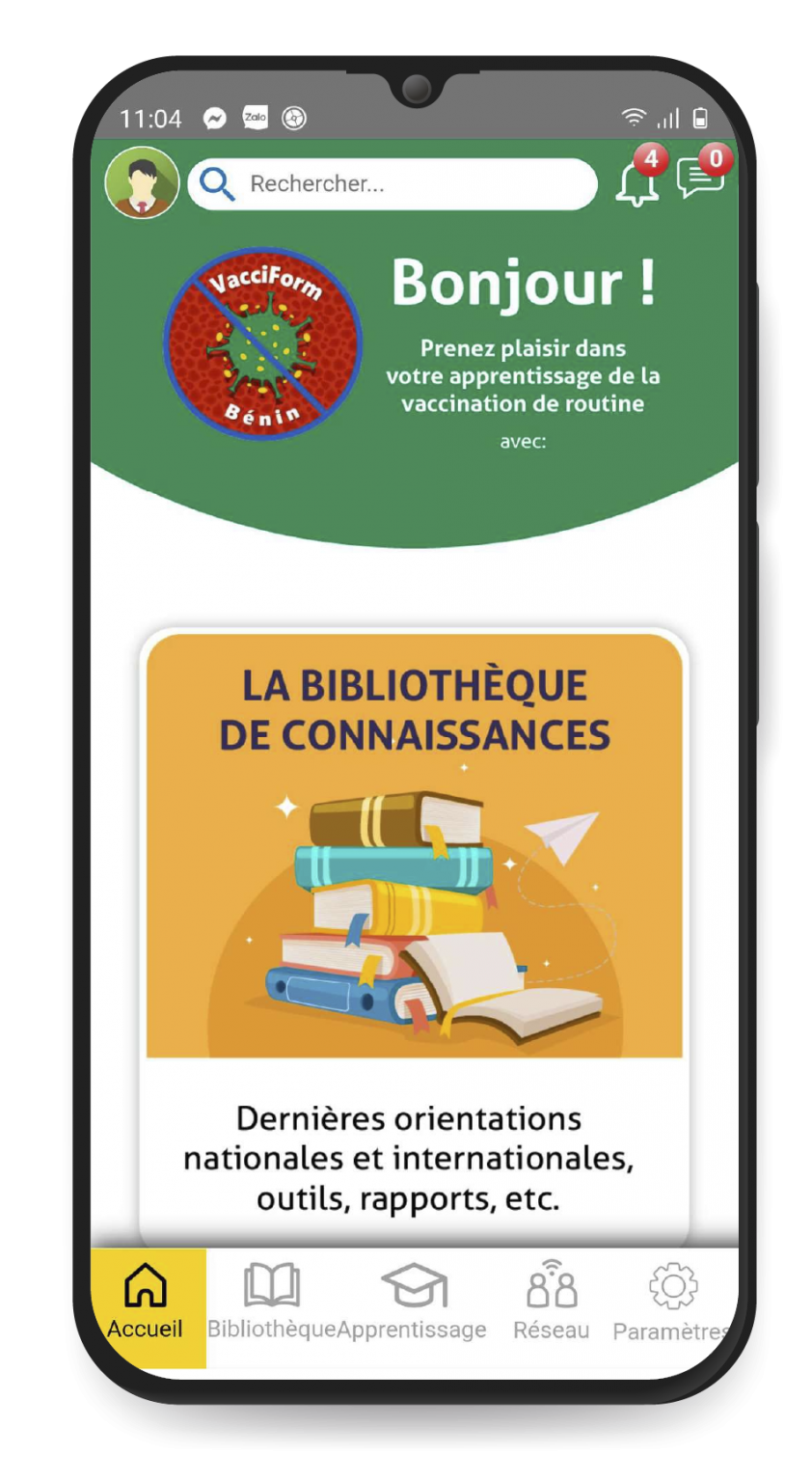 Social and mobile learning programme for immunisation and communities – VacciForm - GaneshAID