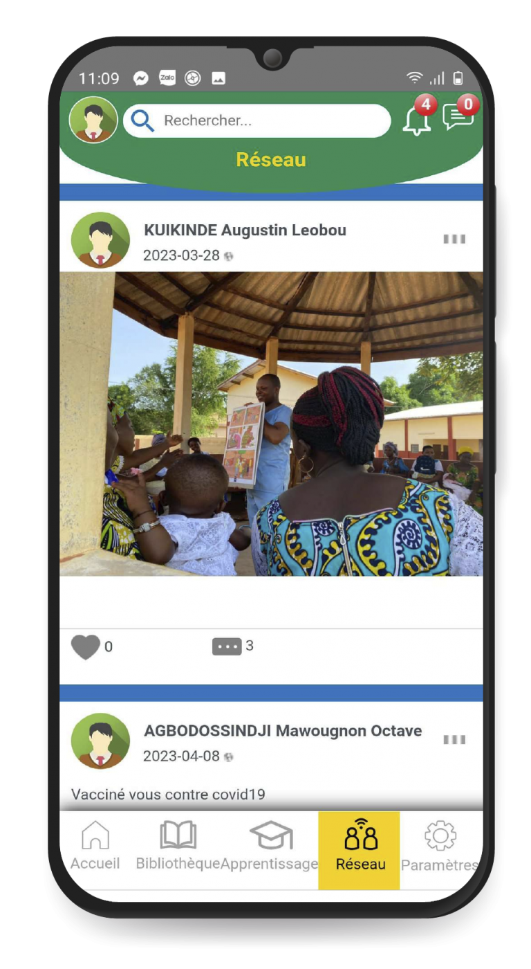 Social and mobile learning programme for immunisation and communities – VacciForm - GaneshAID